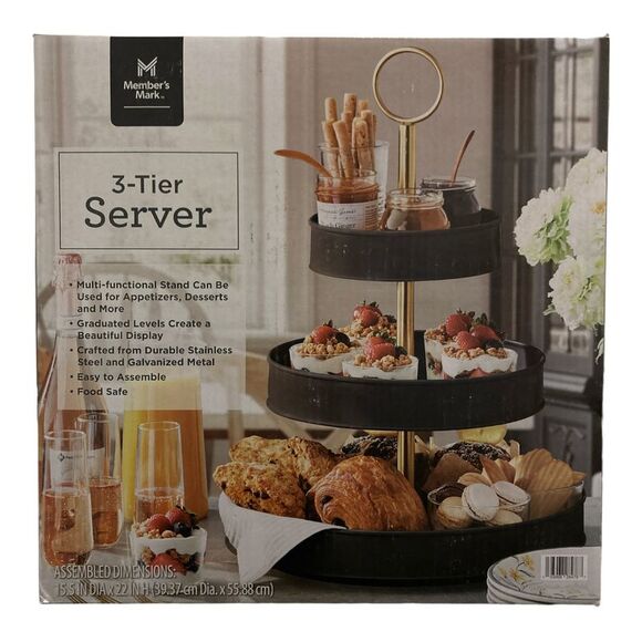Member's Mark | Dining | Members Mark Mulifunctional 3tier Server With ...
